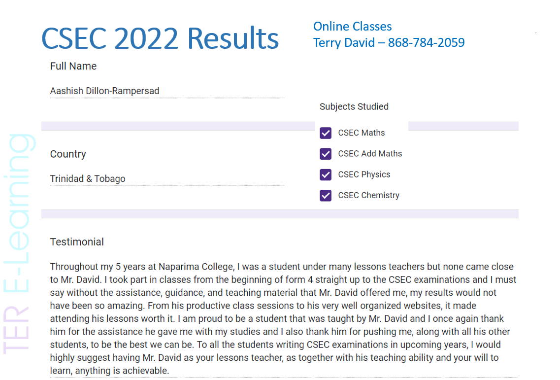 TERELearning: Reviews | TERELearning