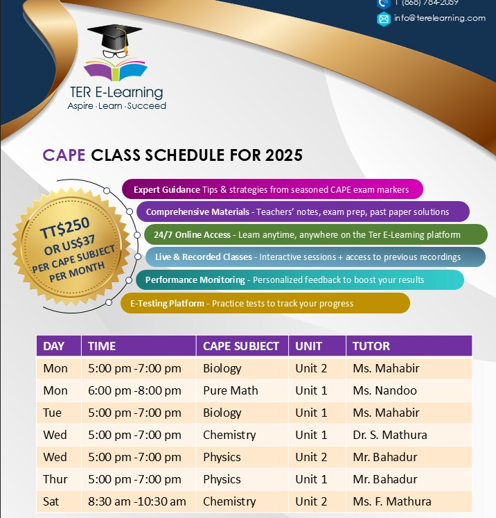 TERELearning: Cost and Schedule | TERELearning
